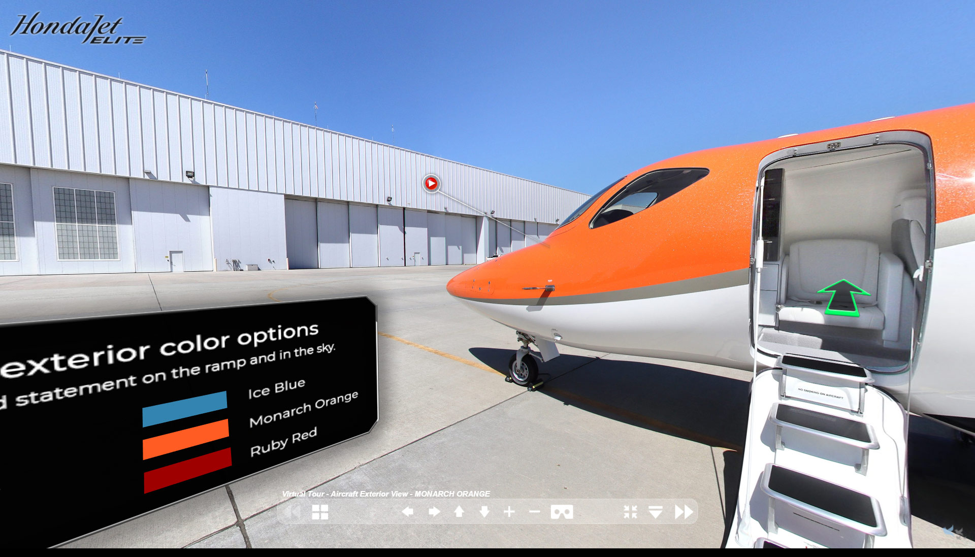 HONDAJET VR AIRSHOW 2020 | 360 VR provider VIRTUAL TOUR company